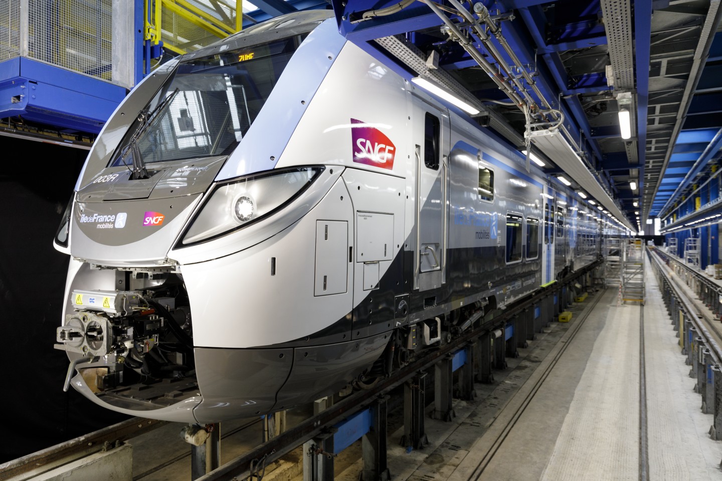 Le Regio2N, train dernier cri, roulera "bientôt" sur le RER D