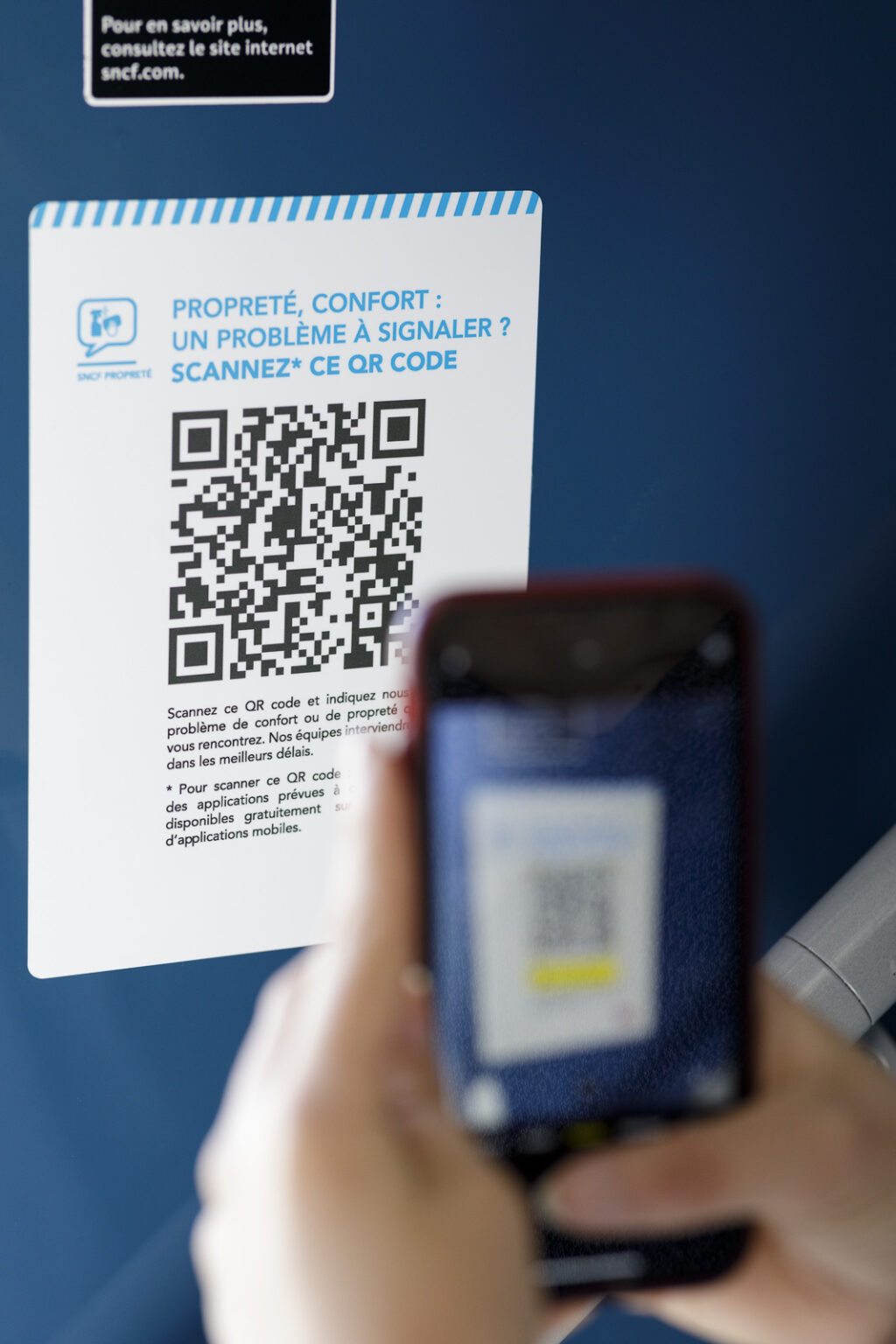 Les QR codes, alliés de votre confort à bord